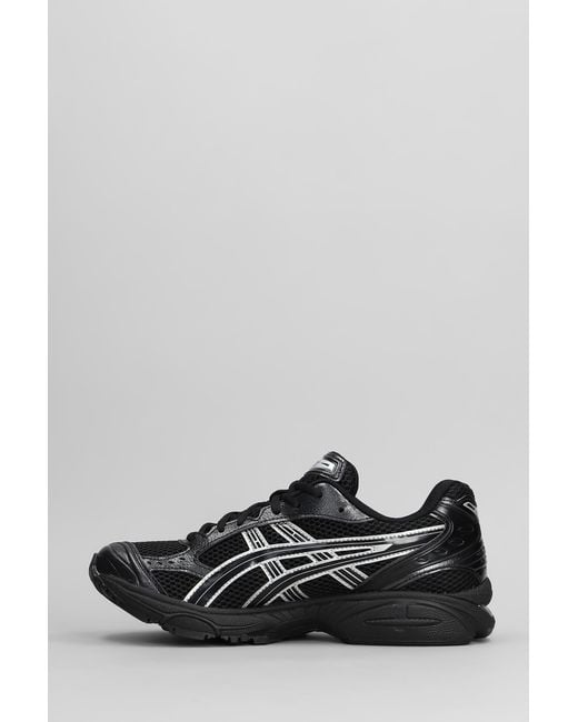Asics Gel-kayano 14 Sneakers In Black Leather And Fabric for Men | Lyst