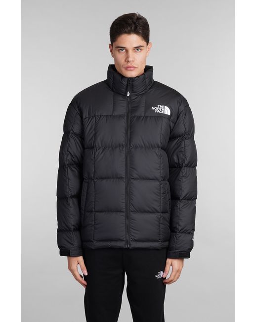 The North Face Lhotse Jacket Puffer In Black Polyamide in Gray for Men ...