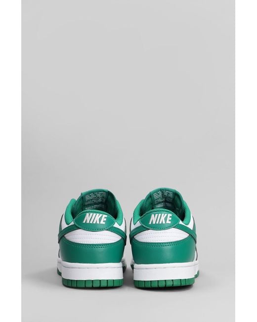 Nike Dunk Low Retro in Green for Men | Lyst