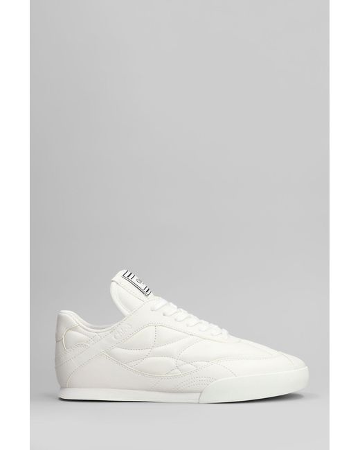 Chloé Kick Sneakers in White | Lyst