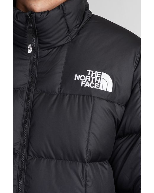 The North Face Lhotse Jacket Puffer In Black Polyamide in Gray for Men ...
