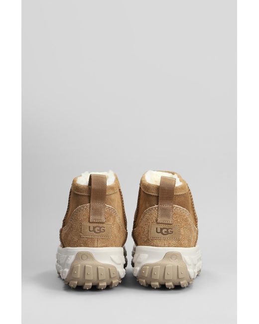 UGG Ultra Mini Venture D Low Heels Ankle Boots In Leather Color Suede ...