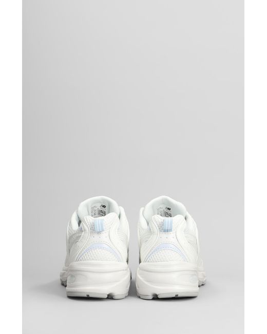 New Balance 530 Sneakers In White Leather And Fabric | Lyst