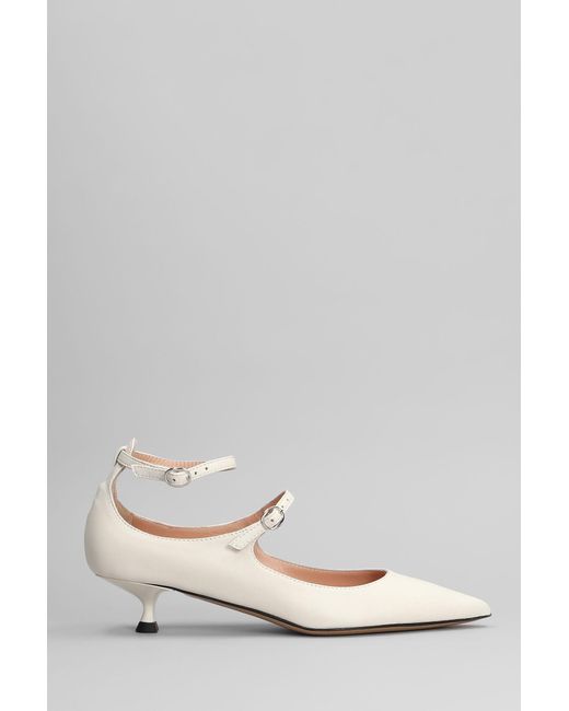 Marc Ellis Pumps In White Leather | Lyst