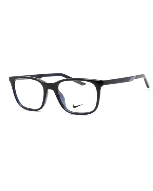 Nike 7255 Eyeglasses Obsidian / Clear Lens in Black | Lyst