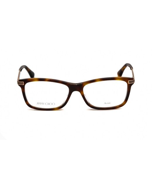 Jimmy Choo Jc 268g Eyeglasses Havana Clear Lens Lyst