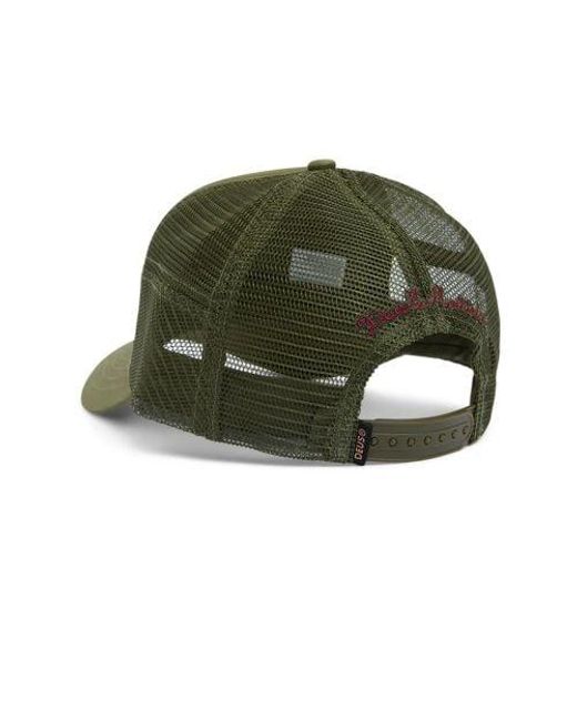 Deus Ex Machina Pine Logo Trucker Cap in Green for Men | Lyst UK
