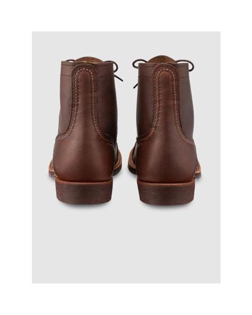 Red Wing Wing Amber Harness Iron Ranger Boot in Brown for Men | Lyst UK