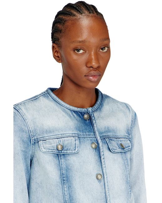 DIESEL Jacket in Blue | Lyst Canada