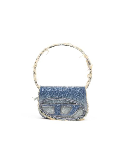 DIESEL 1Dr-Iconic Shoulder Bag in Blue | Lyst
