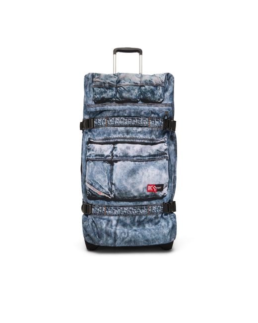 DIESEL Travel Trolley in Blue | Lyst UK