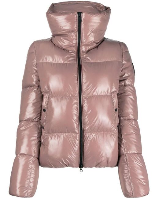 Save The Duck Synthetic Isla Luck Padded Jacket With Funnel Collar in ... Save The Duck Synthetic Isla Luck Padded Jacket With Funnel Collar in ...