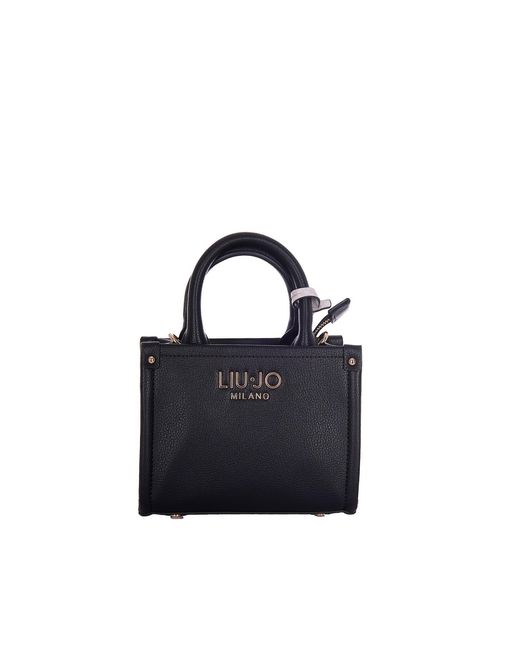 Liu Jo Mini Bag Nera Con Logo in Blue | Lyst UK