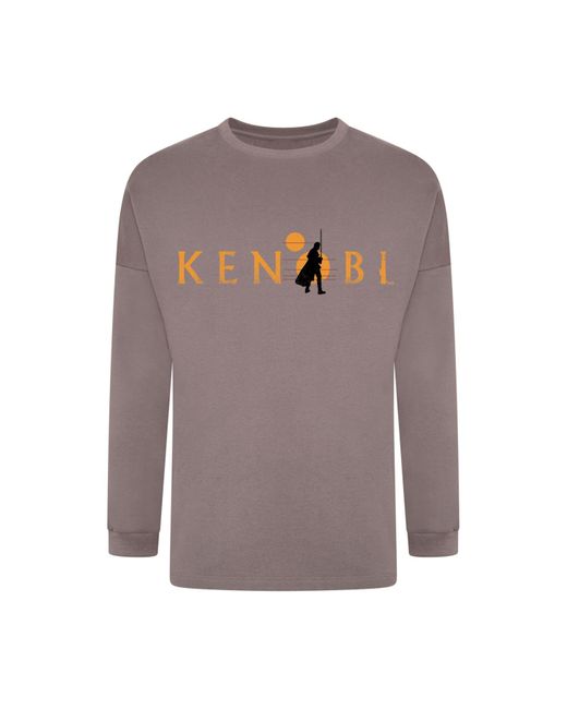 Disney 'kenobi' Customisable Long Sleeve T-shirt Star Wars: Obi-wan ... Disney 'kenobi' Customisable Long Sleeve T-shirt Star Wars: Obi-wan ...