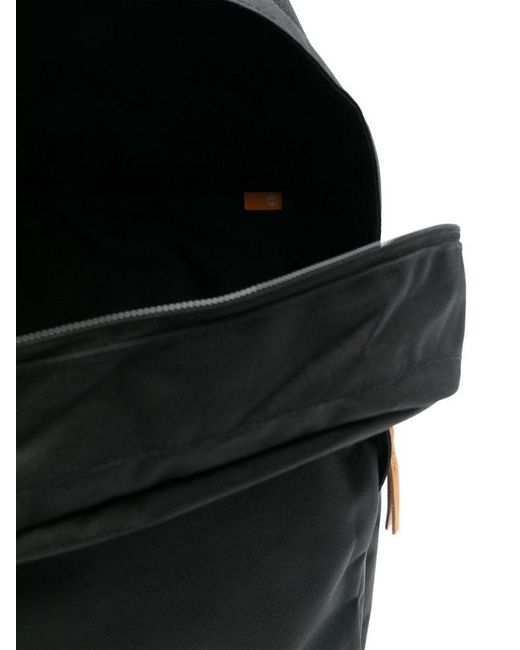 Timberland Logo-Patch Backpack in Black for Men | Lyst