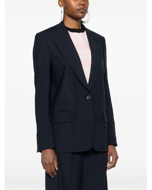 MSGM Chic Jacket in Blue | Lyst