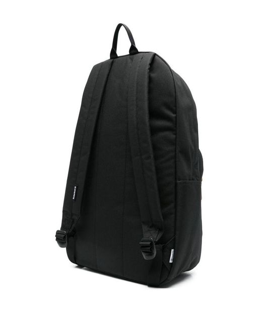 Timberland Logo-Patch Backpack in Black for Men | Lyst