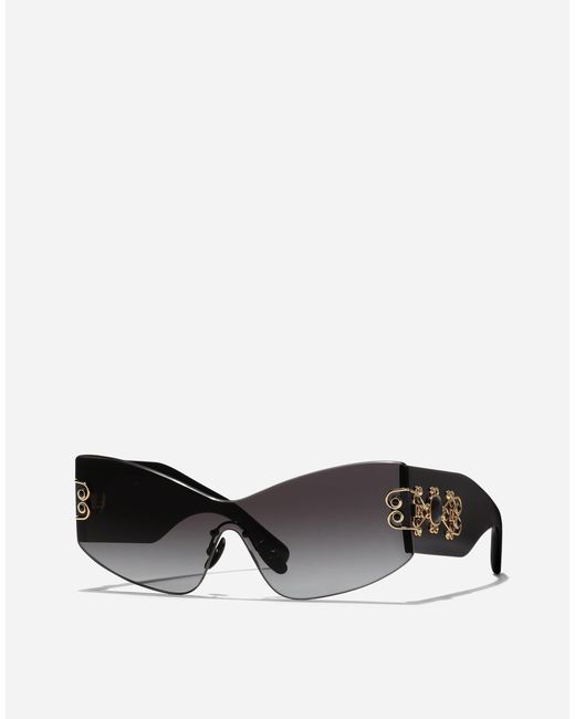 Dolce & Gabbana Dg Filigrana Sunglasses in Grey | Lyst UK