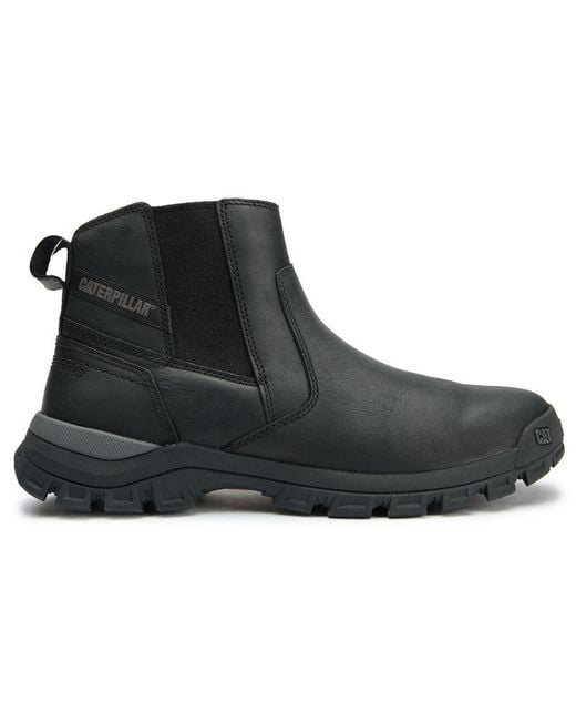 Caterpillar Threshold Chelsea Boots in Black for Men | Lyst UK