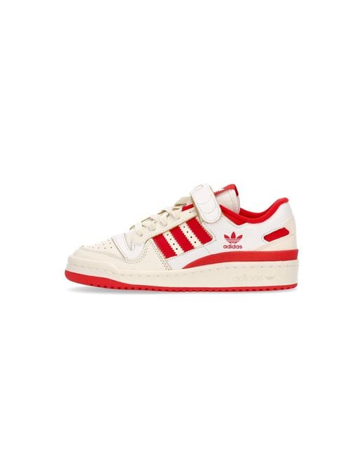 adidas Forum 84 Low W Off/Vivid/Cloud Shoe in Red | Lyst