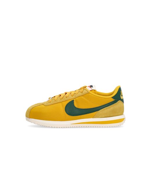 Nike W Cortez Low Shoe in Yellow | Lyst