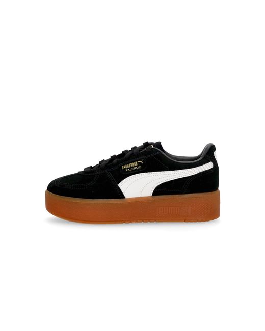PUMA Low Shoe Palermo High Wns/Gum in Black | Lyst