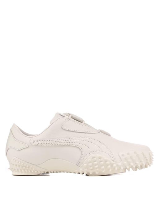PUMA Monster Leather Sneakers in White | Lyst