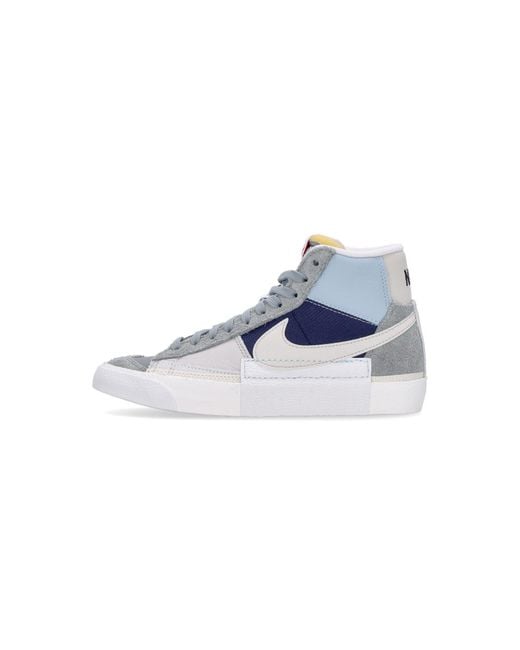 Nike Blazer Mid Pro Club High Shoe Mica/Light Bone/Midnight in Blue for ...