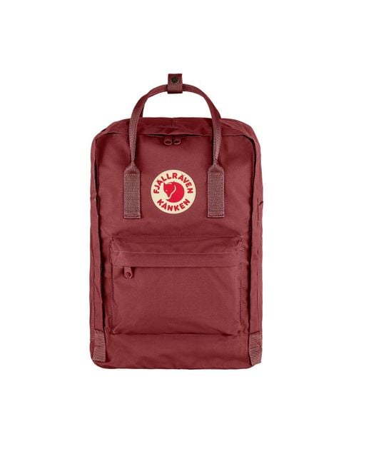 Fjallraven Kanken Laptop 15" Backpack Ox in Red for Men | Lyst