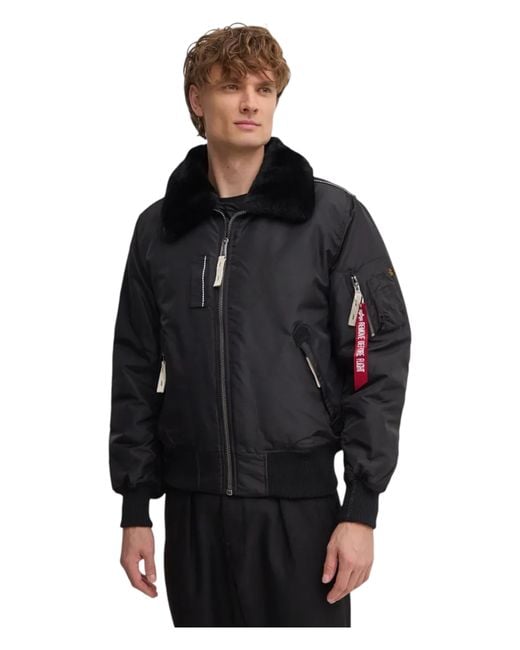 Alpha Industries Jacket Injector Iii in Black for Men | Lyst