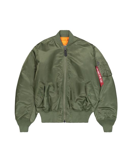 Alpha Industries Jacket Ma-1 (Heritage) in Green for Men | Lyst