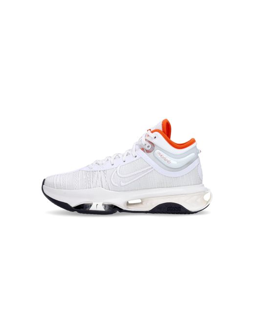 Nike Basketball Shoe Air Zoom G.T. Jump 2//Sail/Safety in White for Men ...