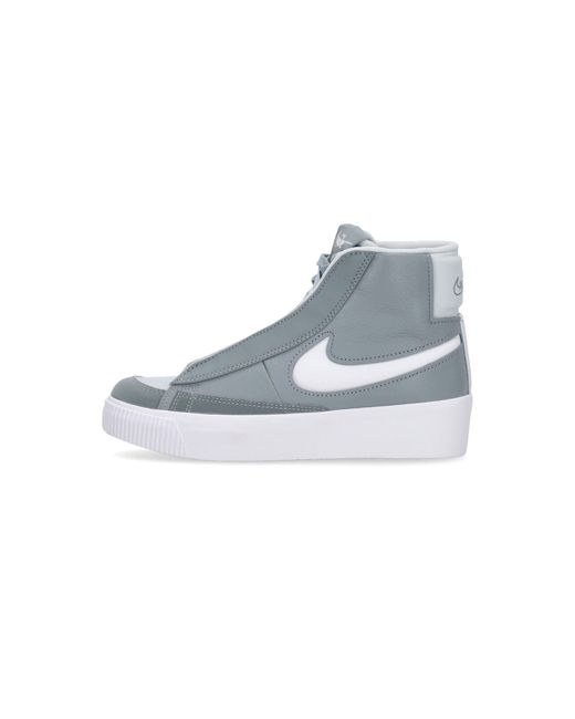 Nike W Blazer Mid Victory High Shoe in Blue | Lyst