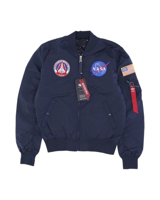 Alpha Industries Ma-1 Tt Nasa Reversible Ii Jacket Rep. Bomber Jacket ...