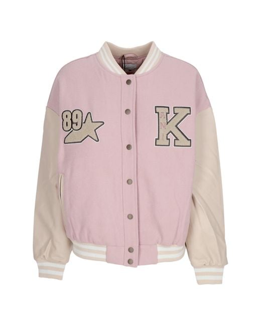 Karlkani College Jacket W Retro Patch Star Logo Os College Jacket in ...