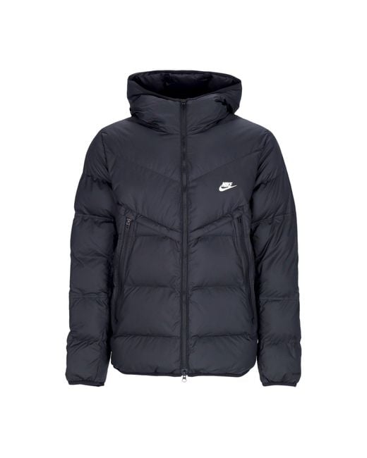 Nike Storm-Fit Windrunner Pl-Fld Hd Jacket Down Jacket in Blue for Men ...