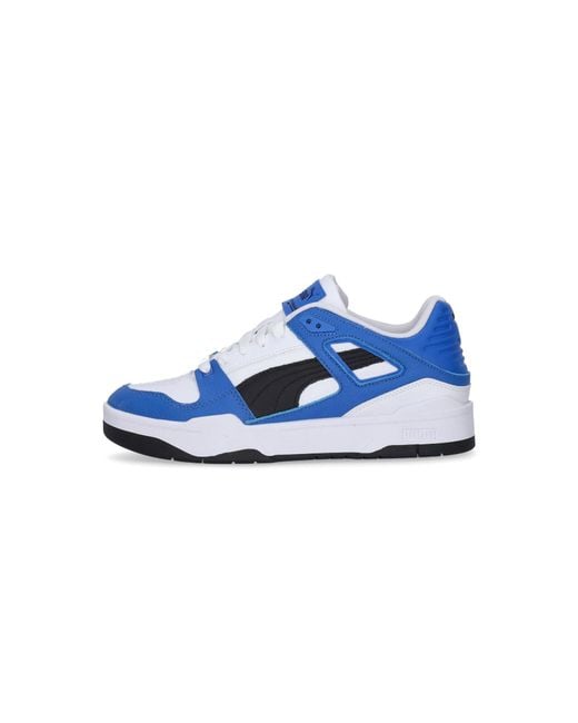 PUMA Slipstream Lth Low Shoe in Blue for Men | Lyst