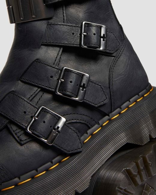 Dr. Martens Jadon Boot Hinge Platforms in Black | Lyst