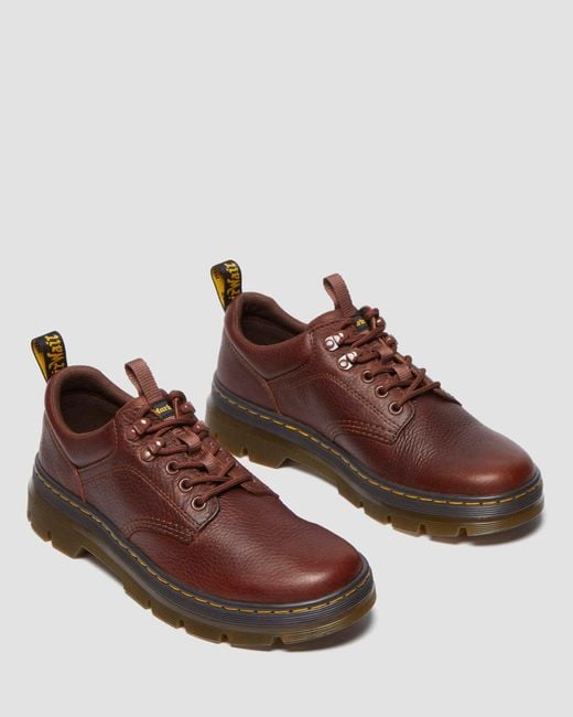 Dr. Martens Reeder Ambassador Leather Shoes in Brown | Lyst