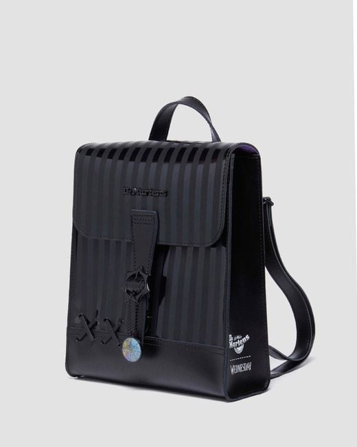 Dr. Martens Wednesday Leather Mini Backpack in Black | Lyst