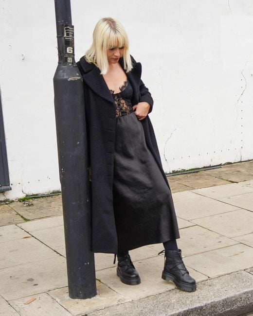 Dr. Martens Jarrick Ii Laced Leather Platform Boots in Black for Men | Lyst