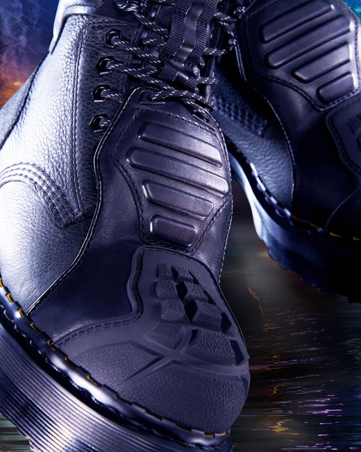 Dr. Martens 1460 Protect Leather Lace Up Boots in Blue for Men | Lyst UK