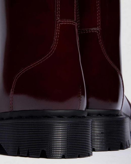 Dr. Martens Rejena Lacquered Leather Boots | Lyst UK