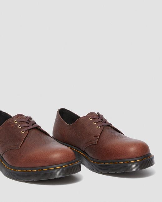 Dr. Martens 1461 Ambassador Leather Oxford Shoes in Brown | Lyst