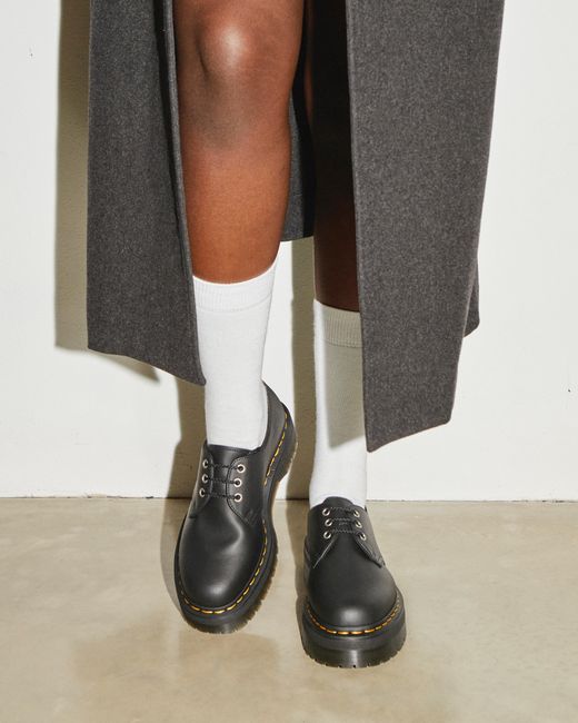 Dr. Martens 1461 Platform Genix Nappa Reclaimed Leather Oxford Shoes in ...