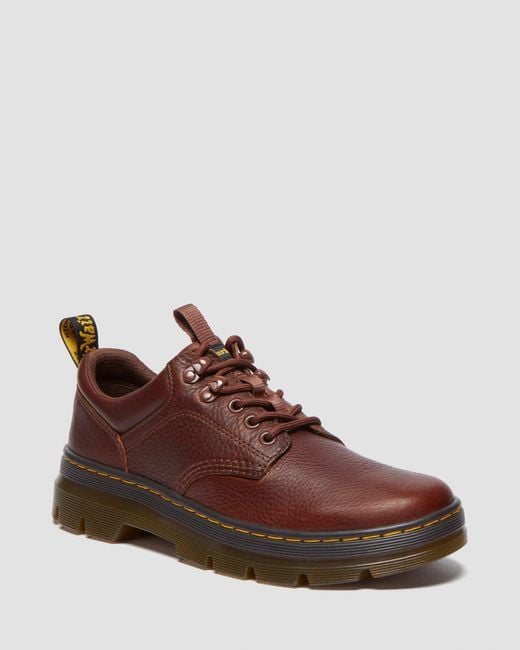 Dr. Martens Reeder Ambassador Leather Shoes in Brown | Lyst