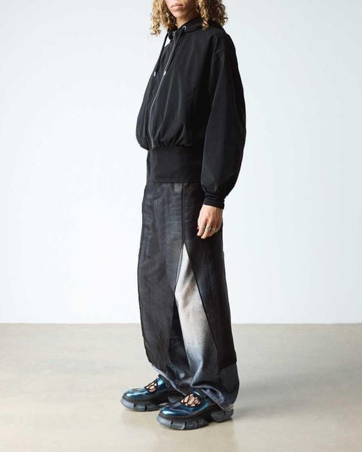 Dr. Martens Satin Finish Leather Dmxl V2 Mary Jane Shoes in Blue | Lyst UK