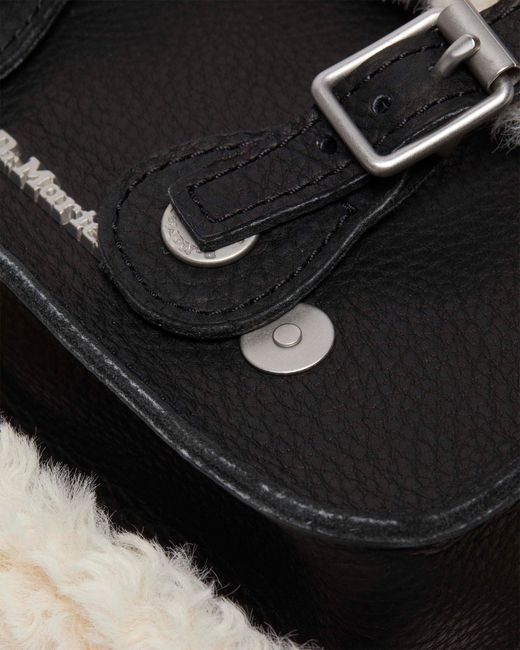 Dr. Martens Ambassador 7" Leather Satchel in Black | Lyst