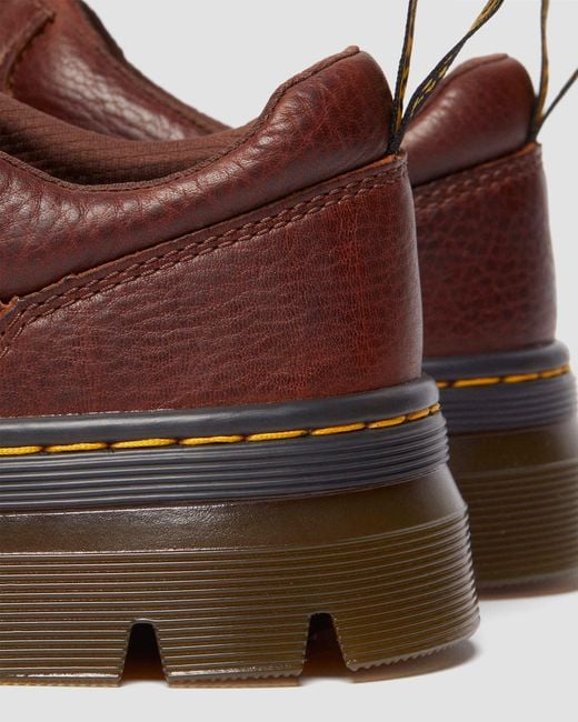 Dr. Martens Reeder Ambassador Leather Shoes in Brown | Lyst