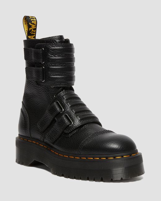 Dr. Martens Axxel Leather Boots in Black for Men | Lyst UK